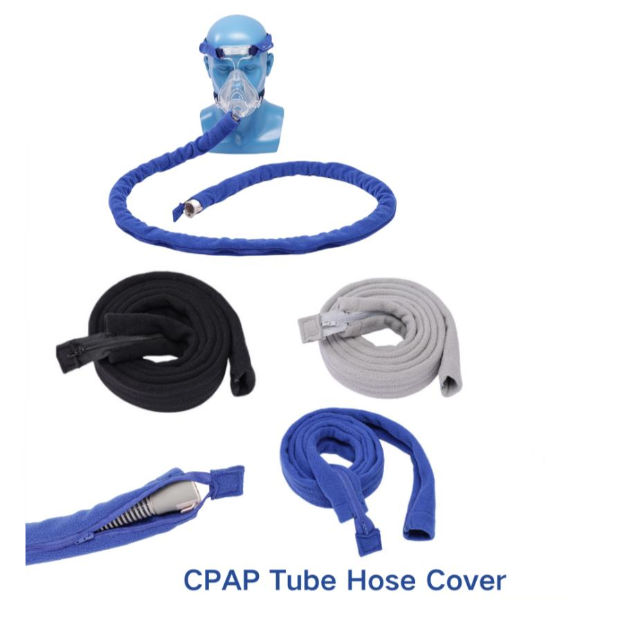 1 piece CPAP Tube Hose Cover Full length zipper Wraps the tubing and p